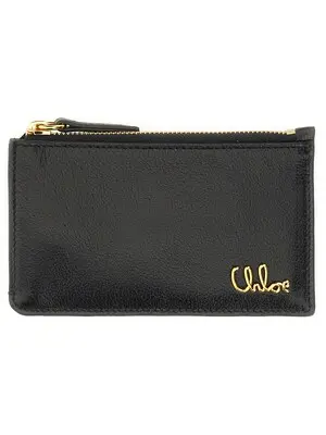 Chloé Iconic" Coin Purse - Black