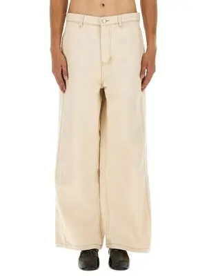 Ami Wide Leg Bottoms For Men