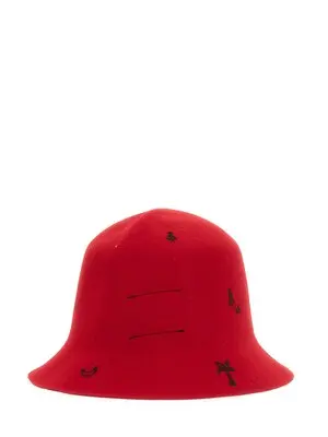 SUPERDUPER FEAT LORENZOJOVA Freya Hat - Red