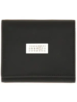 MAISON MARGIELA Numeric Logo Wallet - Black