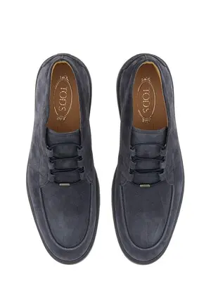 TOD'S Suede Loafer - Blue