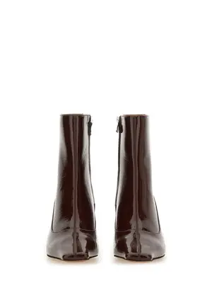 Stella McCartney Spur Ankle Boots - Bordeaux