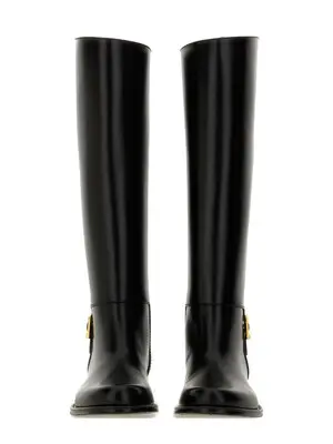 Saint Laurent High Boots - Black