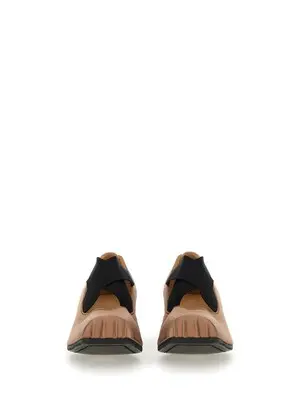 UMA WANG Leather Ballerinas