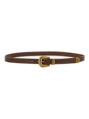 Valentino Garavani Vlogo Signature Belt - Brown