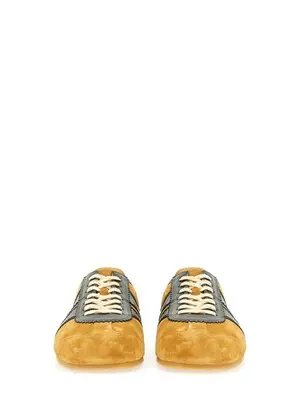 Dries Van Noten Suede Low Top Sneakers - Multicolour