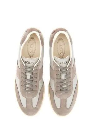TOD'S Tabs Low Top Sneaker - Dove