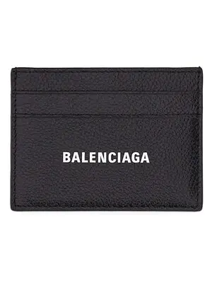 Balenciaga Cash Card Holder - Black