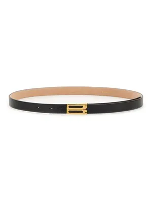 Victoria Beckham Leather Belt - Black