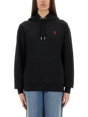 Ami Logo Hoodie