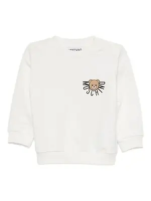 Moschino Logo Sweatshirt - White