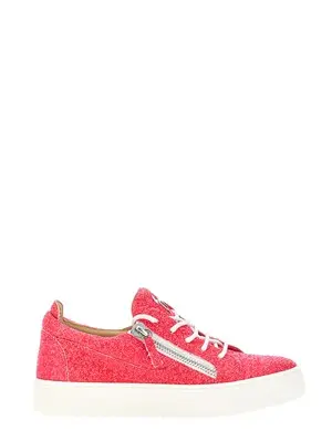 GIUSEPPE ZANOTTI Gail Low Top Sneaker - Fuchsia