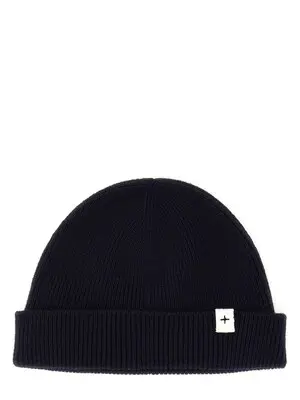 JIL SANDER Beanie Hat - Blue