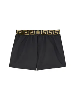 Versace Sea Shorts With Greek Edge