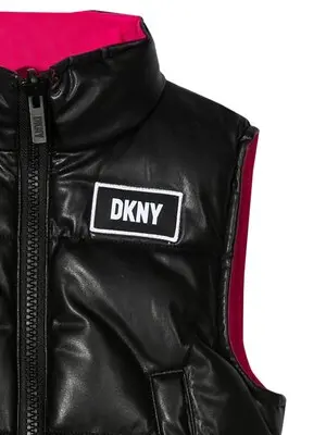 Dkny Reversible Sleeveless Down Jacket