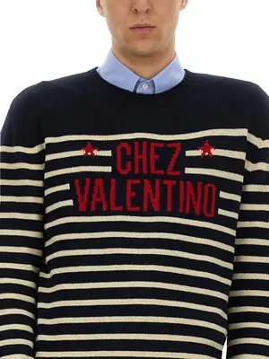 Valentino Garavani Chez Valentine Wool Sweater