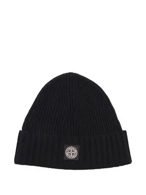 Stone Island Beanie - Black