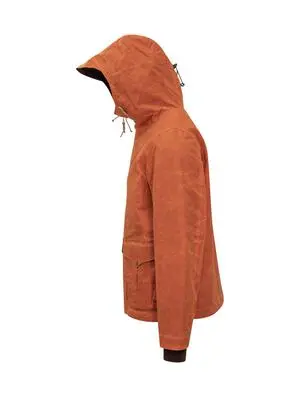 MANIFATTURA CECCARELLI Jacket With Hood - Orange