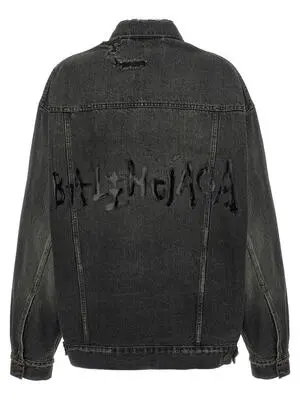 Balenciaga Denim Trucker Jacket