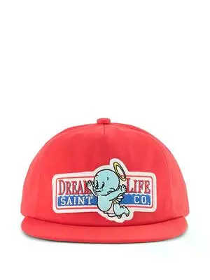 SAINT MXXXXXX Appliqué Baseball Cap - Red
