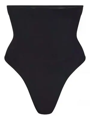 SKIMS Seamless Sculpt High-waist Thong - Black