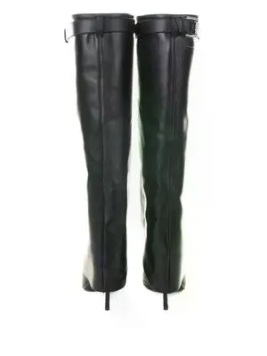 CHANTAL 90mm Buckle-strap Boots