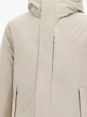 SAVE THE DUCK Logo-patch Padded Jacket - Neutrals