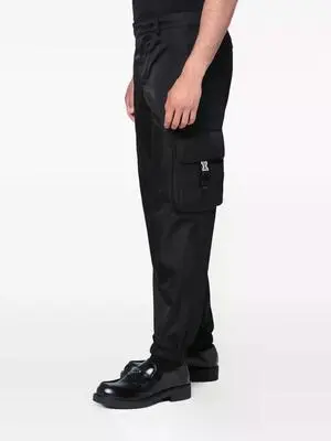 Prada Cargo Straight-leg Trousers - Black