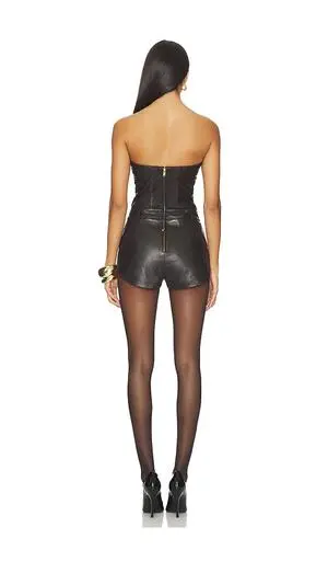 Retrofete Pernille Leather Romper