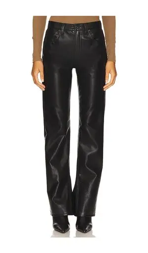 Women's Leather Jeans