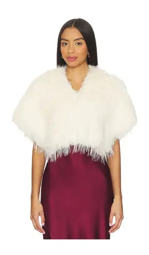 Apparis Devin Faux Fur Shrug