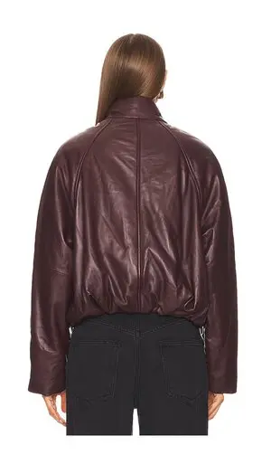 IRO PARIS Delta Leather Jacket - Fig