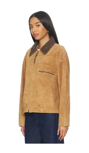 FOUND Suede Work Jacket