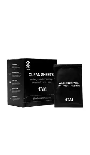 4AM SKIN Clean Sheets Micellar Cleansing Wipes