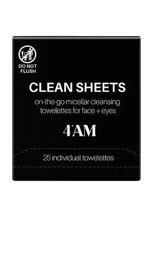 4AM SKIN Clean Sheets Micellar Cleansing Wipes