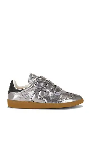 Isabel Marant Silver Tone Sneakers For Women