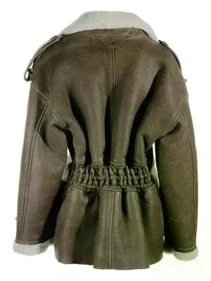 SALVATORE SANTORO Shearling Double-breasted Jacket