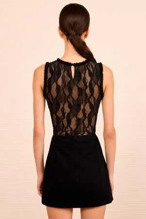 Ulla Johnson Clara Mini Skirt - Noir