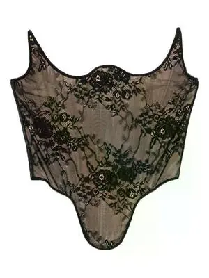 Giuseppe Di Morabito Lace Corset Top