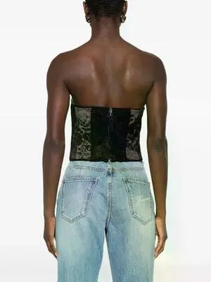 Giuseppe Di Morabito Lace Corset Top