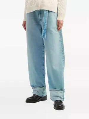 AGOLDE Belted Cuffed Jeans