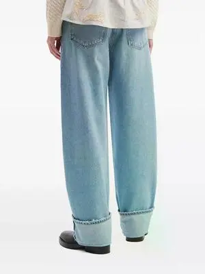AGOLDE Belted Cuffed Jeans
