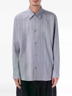 Studio Nicholson Striped Buttoned Shirt
