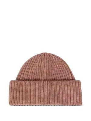 SLOWEAR Ribbed Beanie - Pink