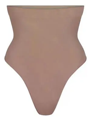 SKIMS Seamless Sculpt High-waist Thong - Neutrals