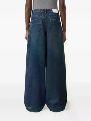 Closed Logo-patch Wide Leg Jeans