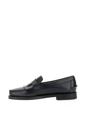 SEBAGO Fringed Buckled Loafers