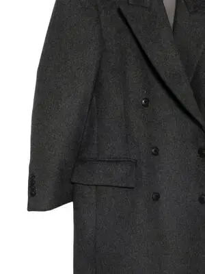 RÓHE Double-breasted Coat - Grey