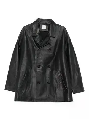 ALYSI Cotton Double-breasted Jacket