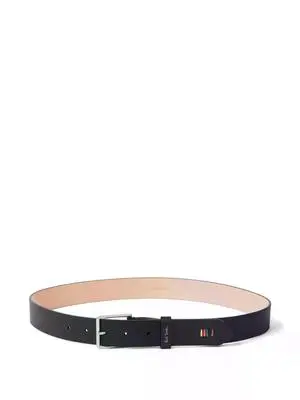 Paul Smith Artist Stripe Belt - Black